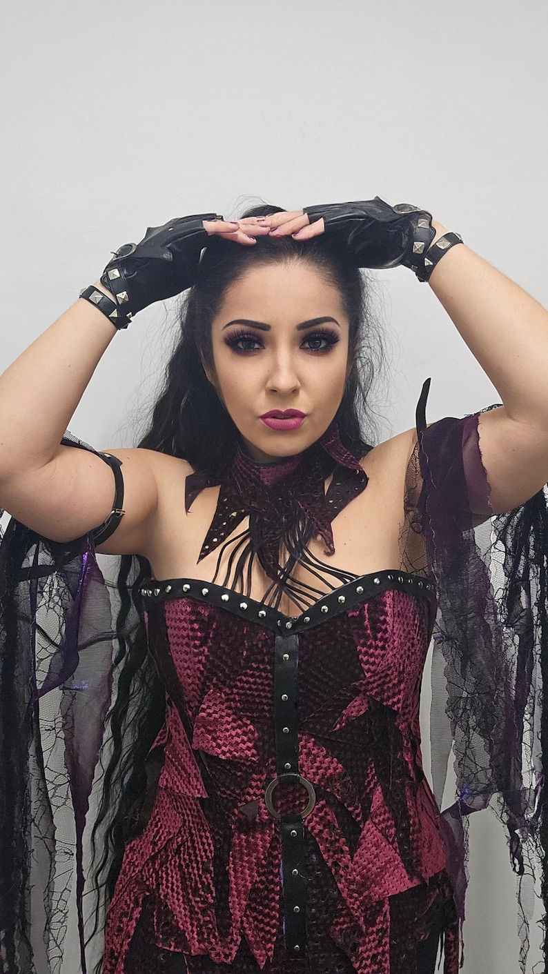 Amy Lee Evanescence Going Under Inspired Corset Tattered Gothic Goth ...