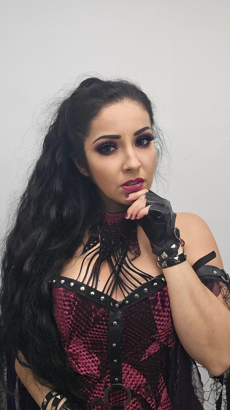 Amy Lee Evanescence Going Under Inspired Corset Tattered Gothic Goth ...