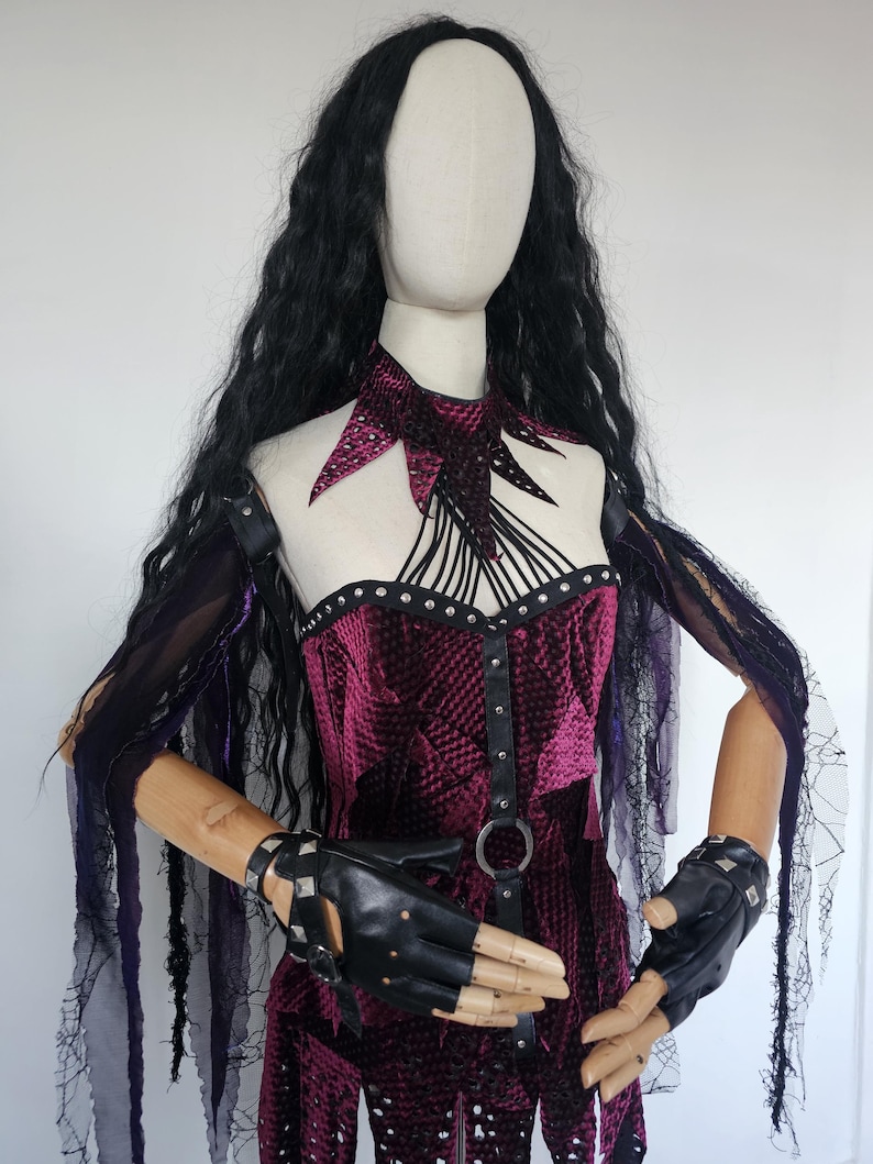 Amy Lee Evanescence Going Under Inspired Corset Tattered Gothic Goth ...