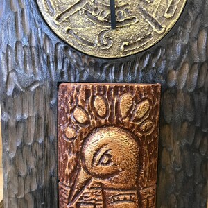 TOTEM Vertical Clock - Etsy