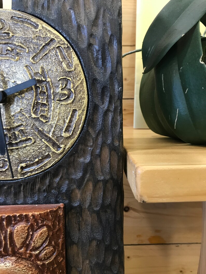 TOTEM Vertical Clock - Etsy