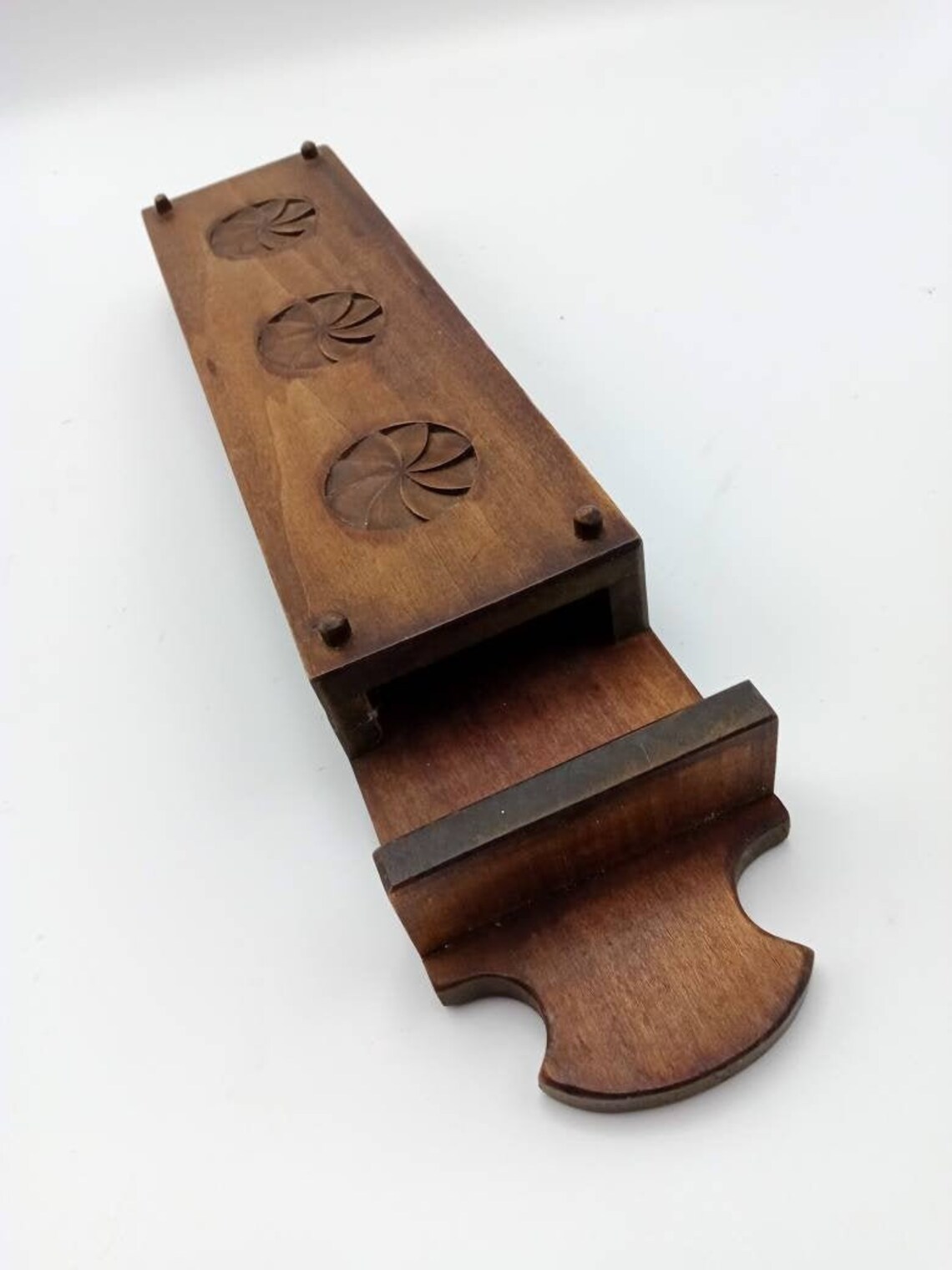 Vintage Wooden Matchbox Holder Matchbox Dispenser Indoor - Etsy