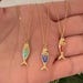 Sterling Silver and Gold Plated Enamel Fish Necklaces. Enamel Fish ...