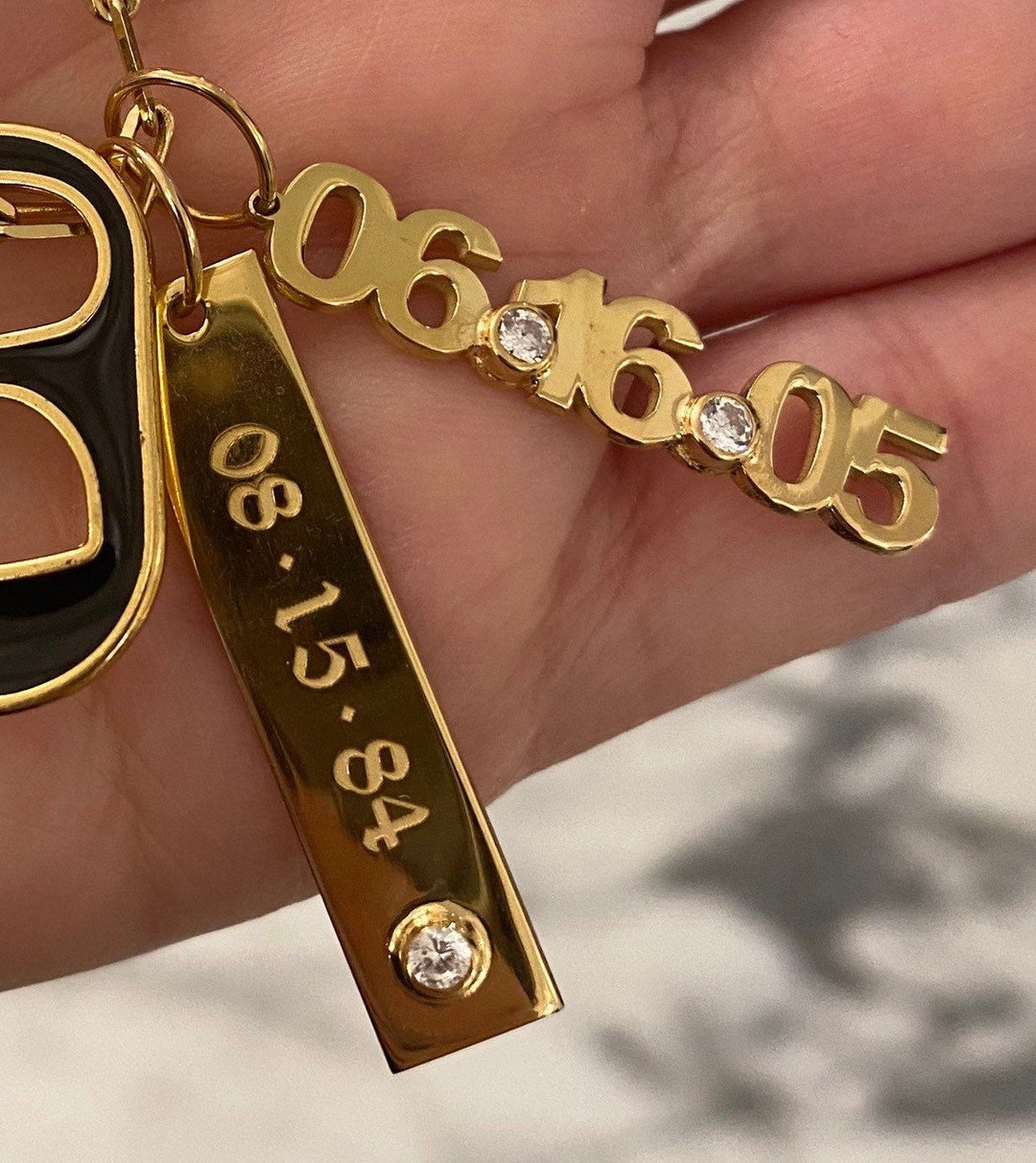 Personalized Date Charms. Number Charms. Anniversary Charms. Birthday ...
