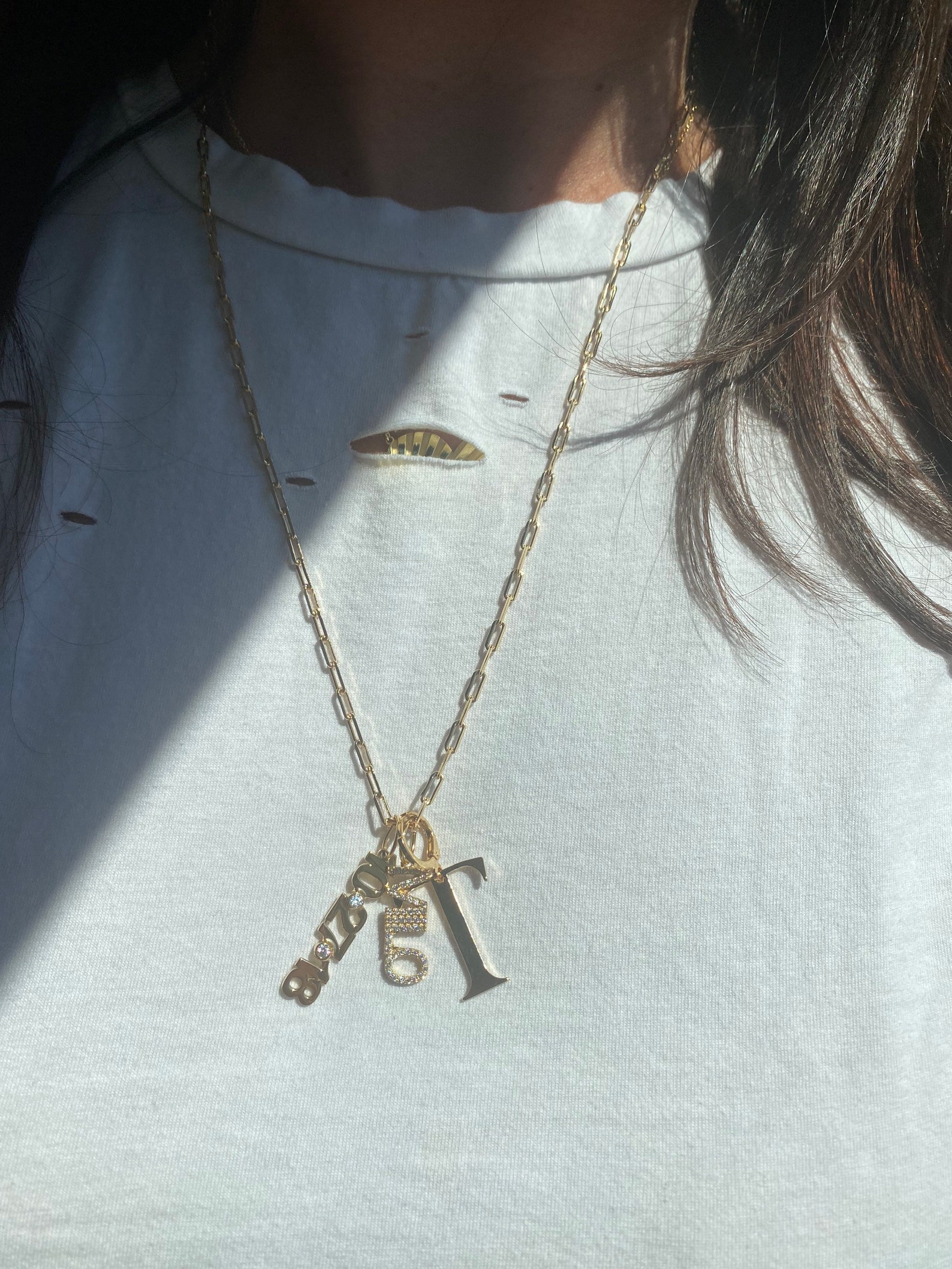 As Seen on Tara Moni. Personalized Pave Name Charms. Diamond Charms ...