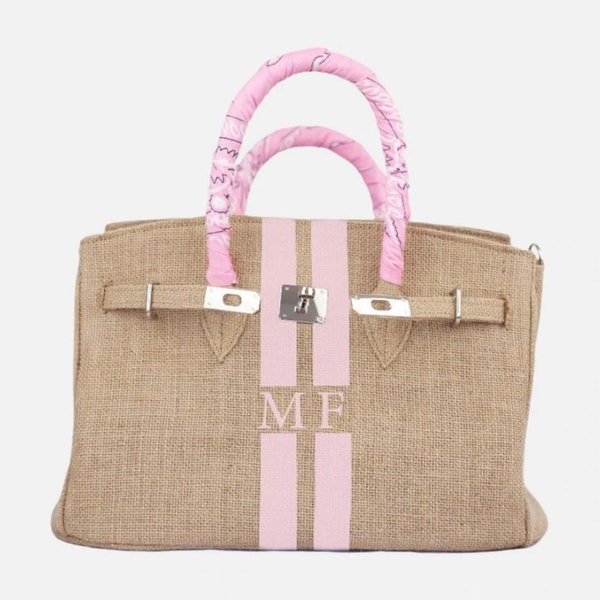 Initial Tote Bag - Etsy