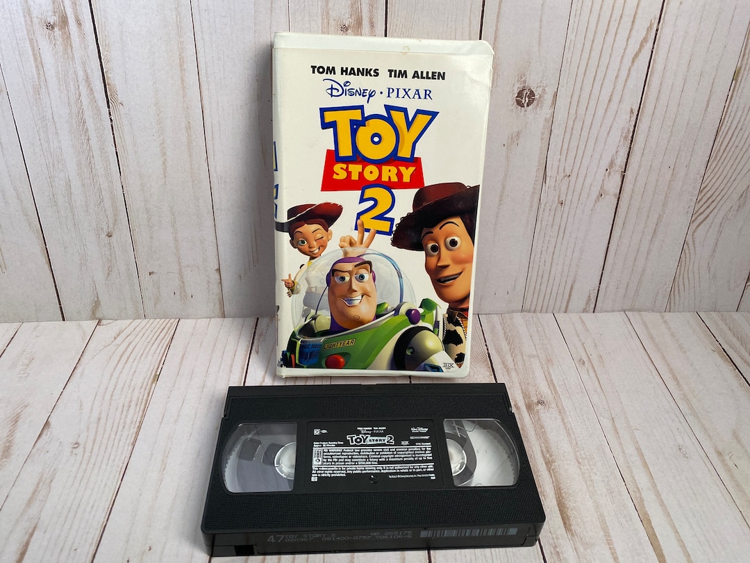 Toy Story 2 Disney Pixar VHS Tape Vintage Walt Disney Toy - Etsy