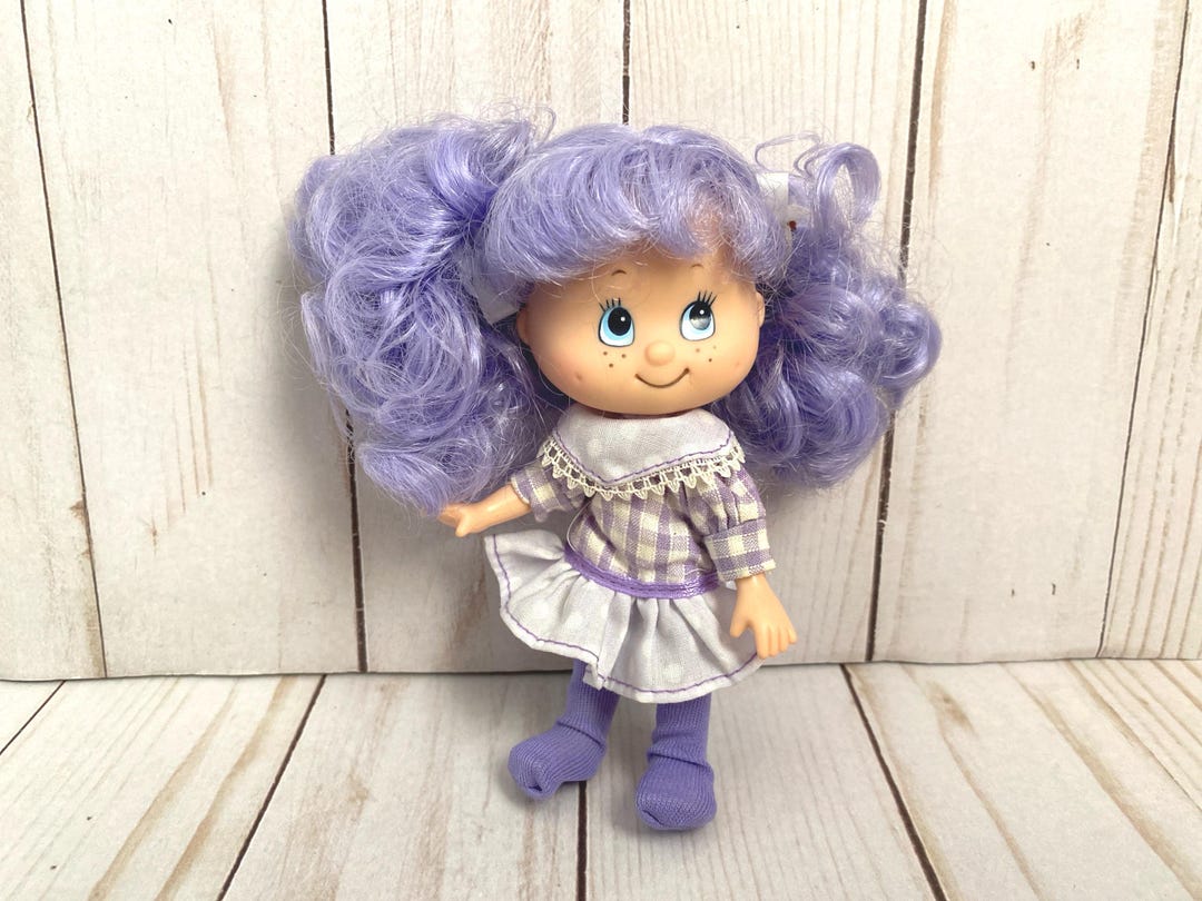 Vintage 1990s Sweet Scents TNT Purple Grape Doll - Etsy
