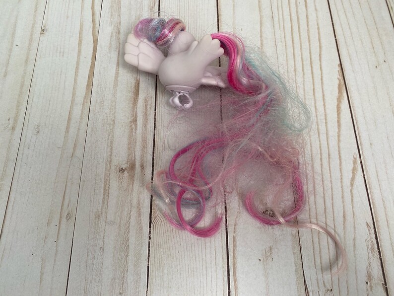 Vintage 1980s My Little Pony Fairy Tails Bird Tinsel Tail Figure - Etsy