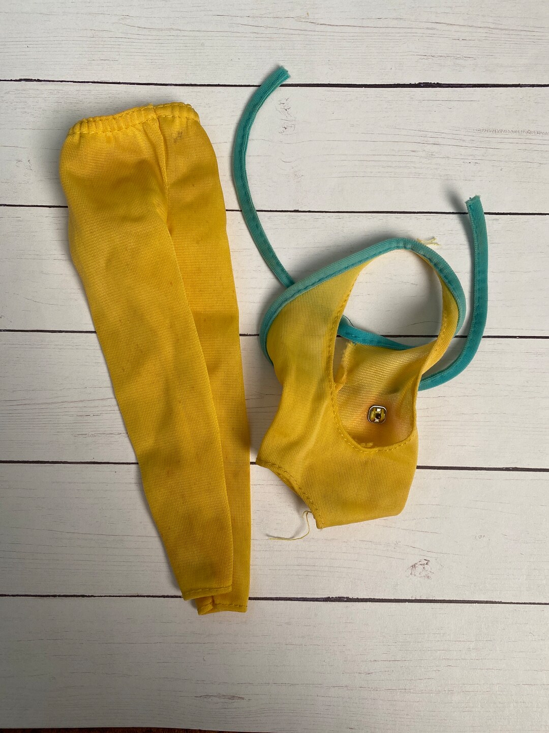 Barbie My First Barbie Clothes, 1980s Mattel My First Barbie Yellow ...