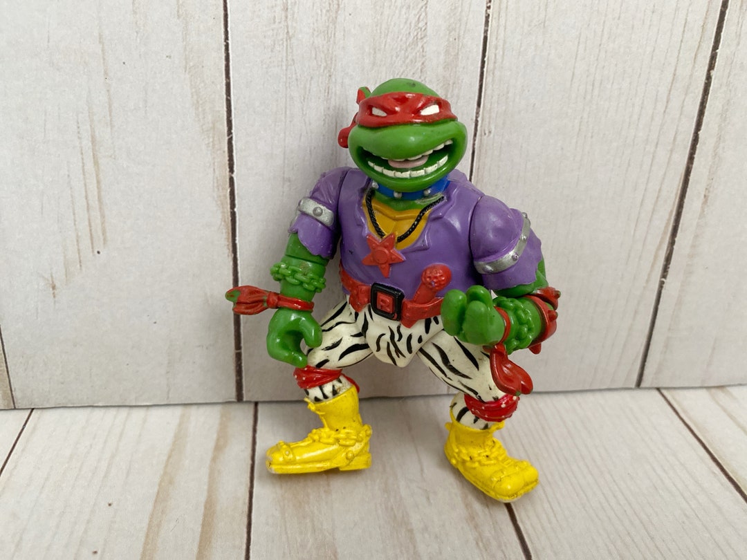 Teenage Mutant Ninja Turtles Raphael Action Figure, Vintage TMNT Raph ...