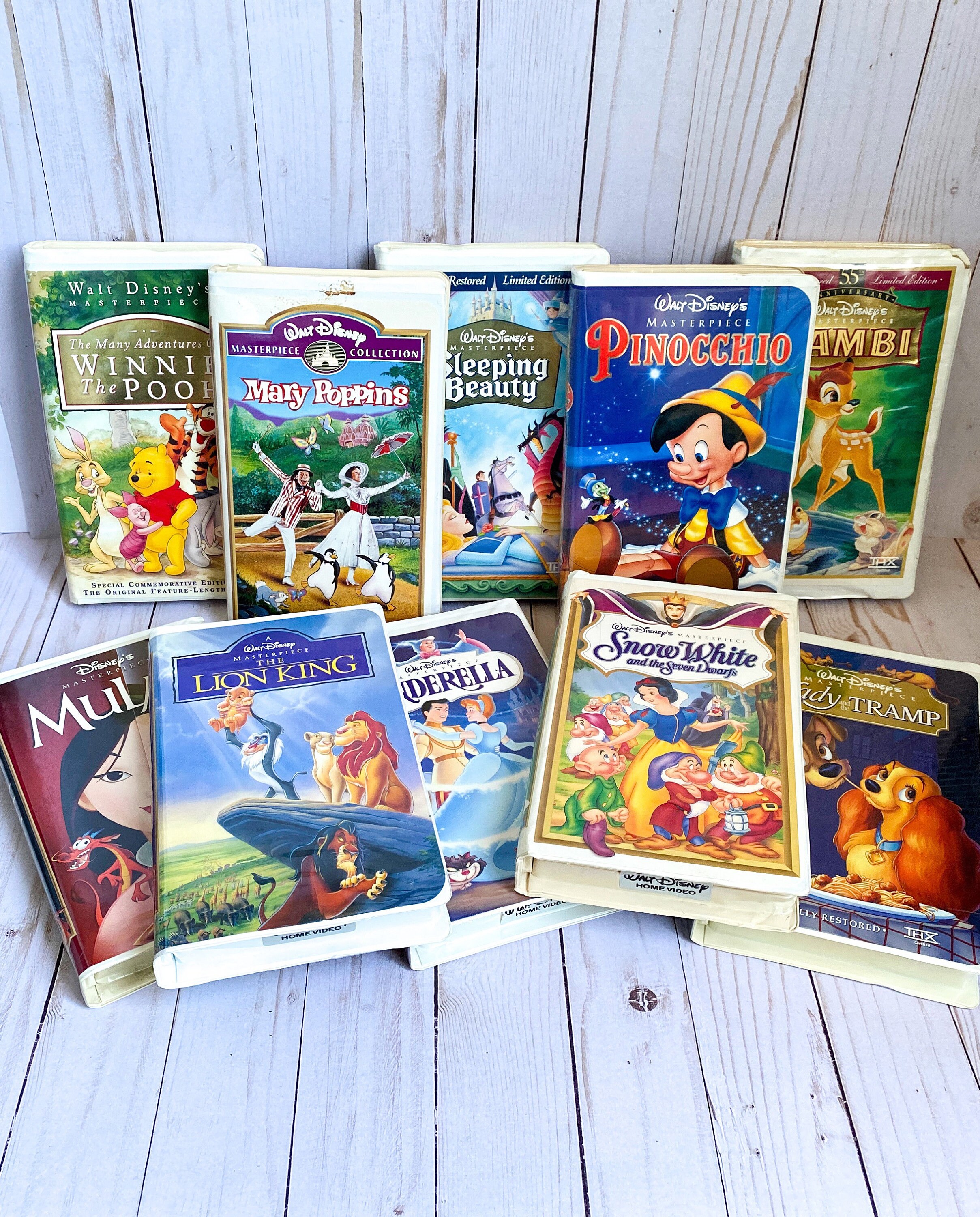 Disney Vhs Tapes Worth A Fortune at Steven Sanford blog