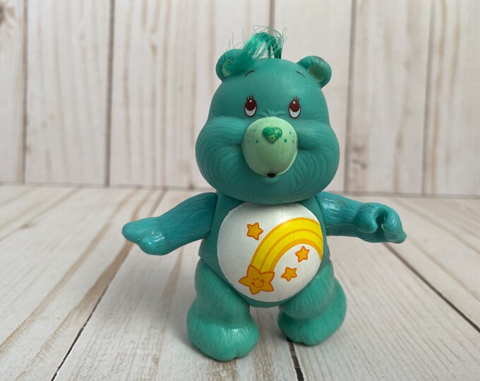 Wish Bear Care Bears Figure, Vintage Care Bears, Care Bear Wish Bear ...