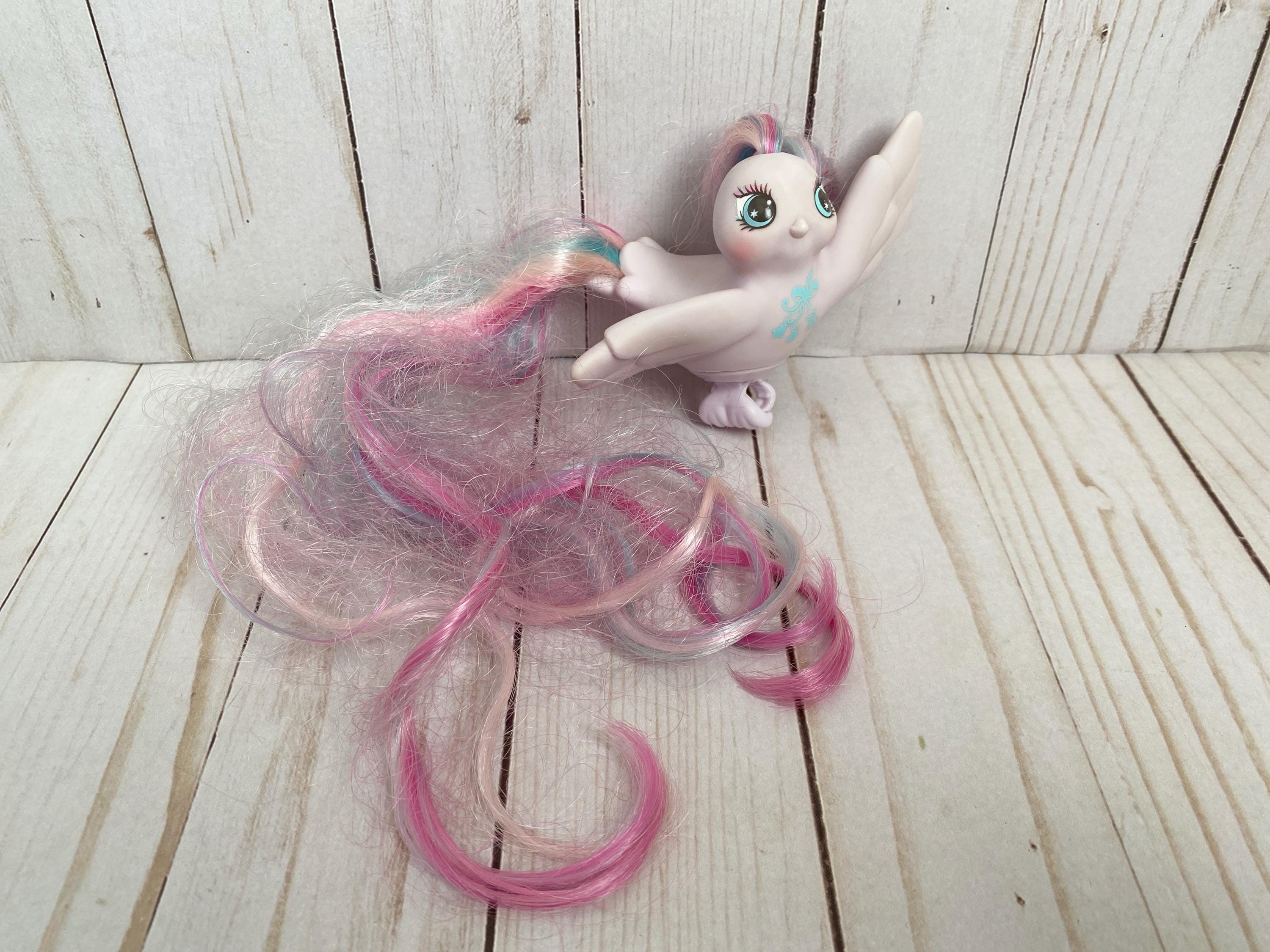 Vintage 1980s My Little Pony Fairy Tails Bird Tinsel Tail Figure - Etsy