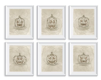 Vintage Jack-o-lantern, Vintage Halloween, Spooky, Digital Download ...