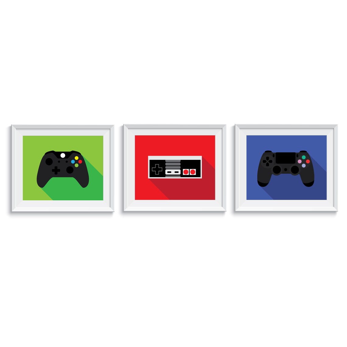 Game Controller Themed Printable Wall Art Gamer Themed Art | Etsy