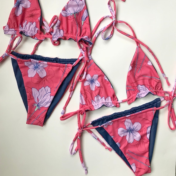 String Bikini - Etsy