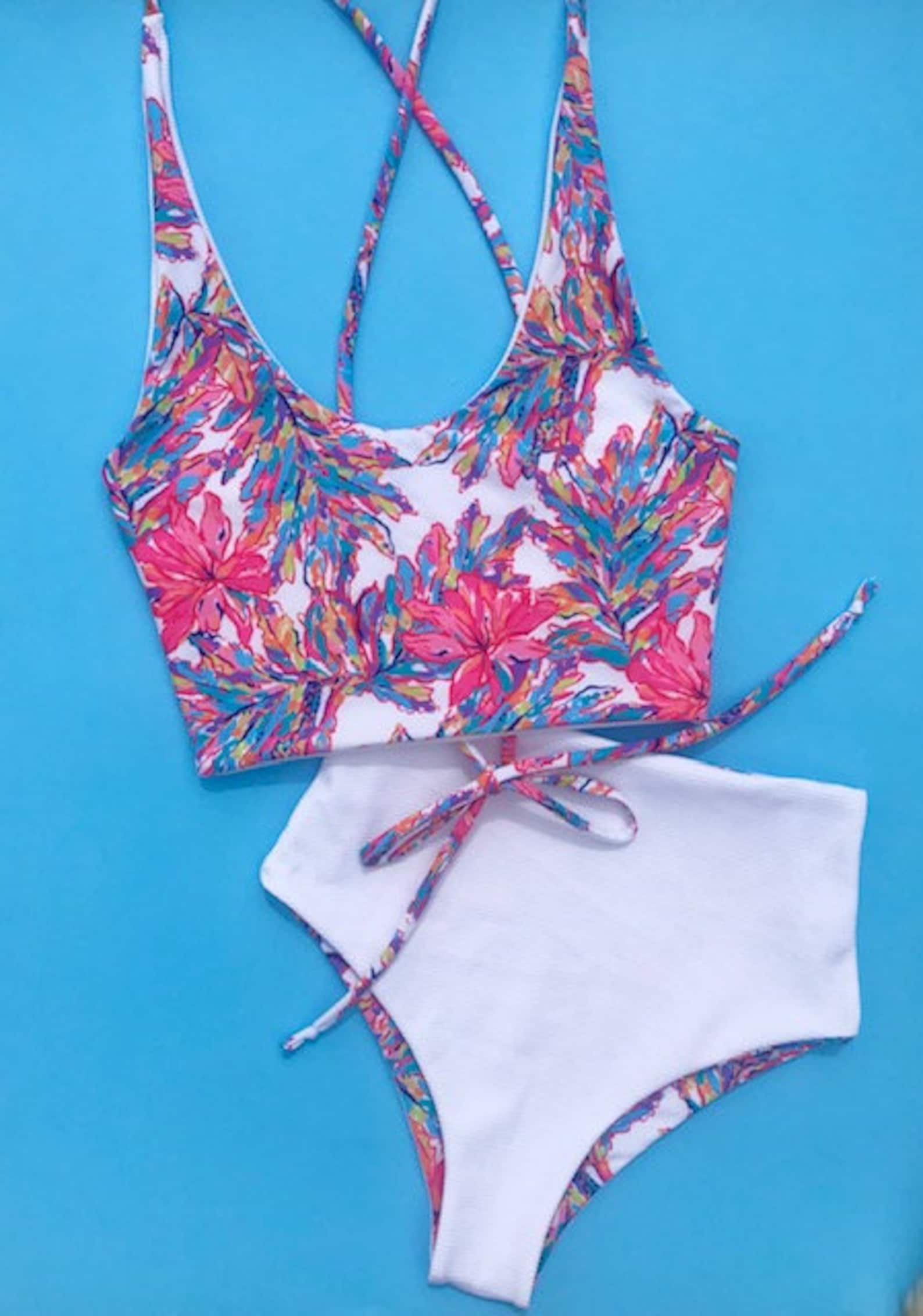 String Bikini / Bathing Suit Women / Womens Swimsuit / White - Etsy