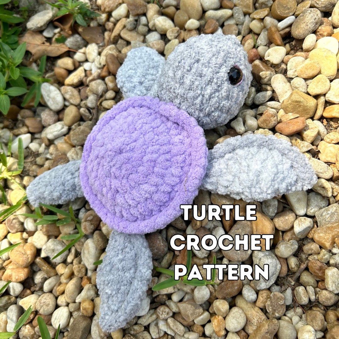 Turtle Crochet Pattern - Crochet Pattern Turtle - Crochet Patterns ...