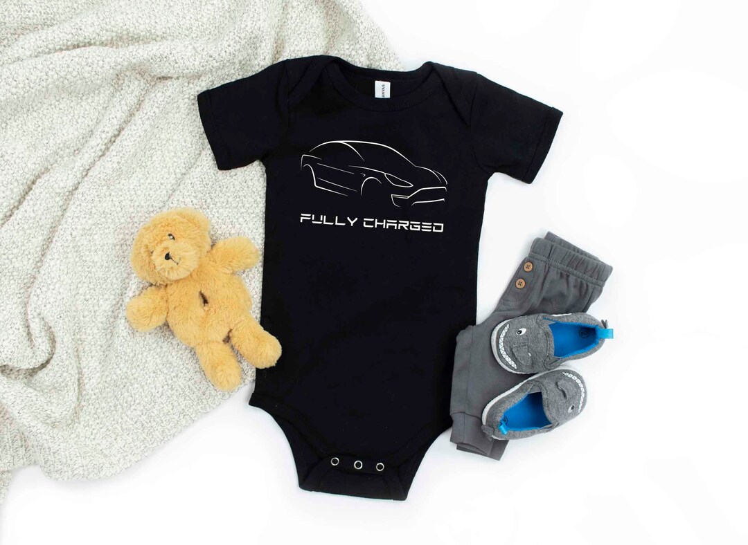 Tesla Model 3 Infant Bodysuit Fun Baby Clothes - Etsy