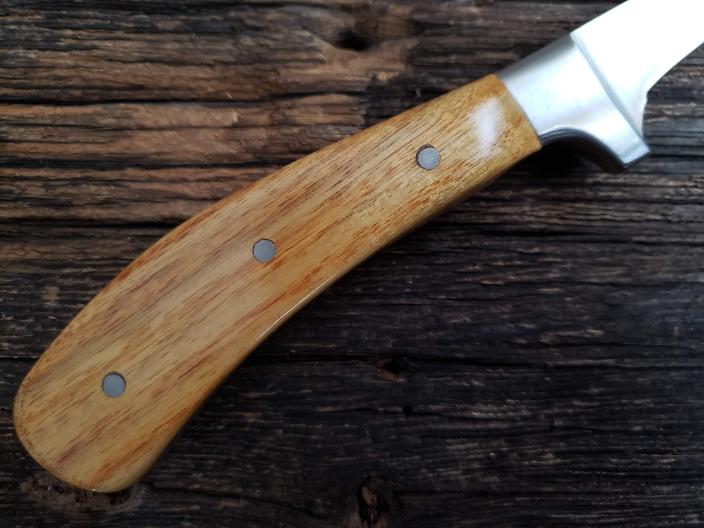Fish Fillet Knife, Exotic Wood Handle, Goncalo Alves (tigerwood) - Etsy