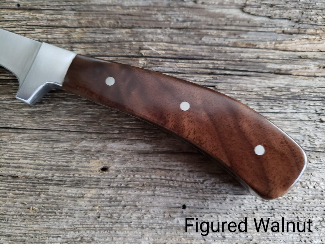 Fish Fillet Knife Custom Handled Exotic Wood Figured or - Etsy