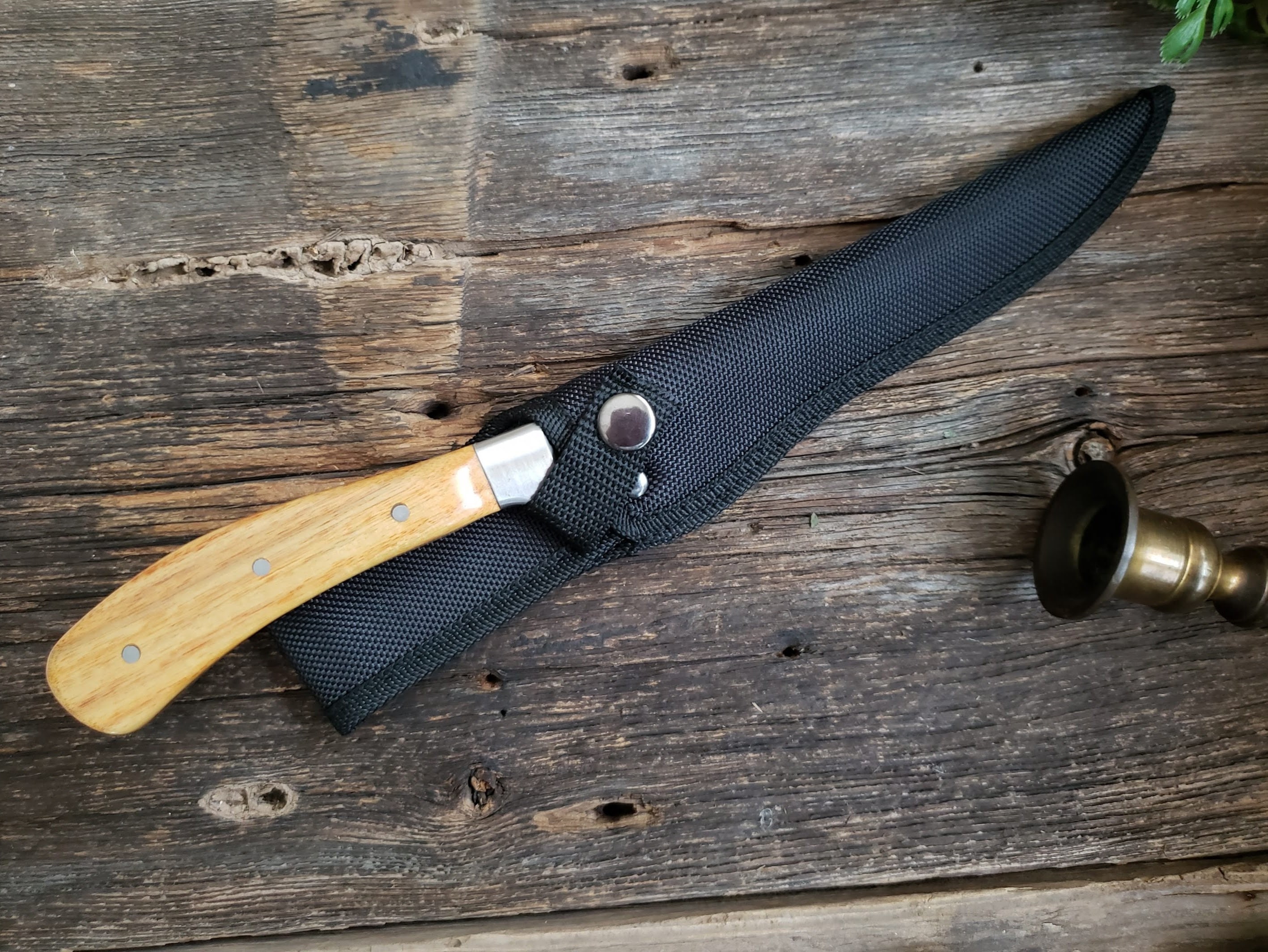 Fish Fillet Knife, Exotic Wood Handle, Goncalo Alves (tigerwood) - Etsy