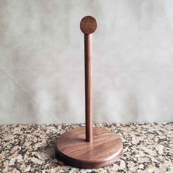 Wooden Paper Towel Holder - Etsy
