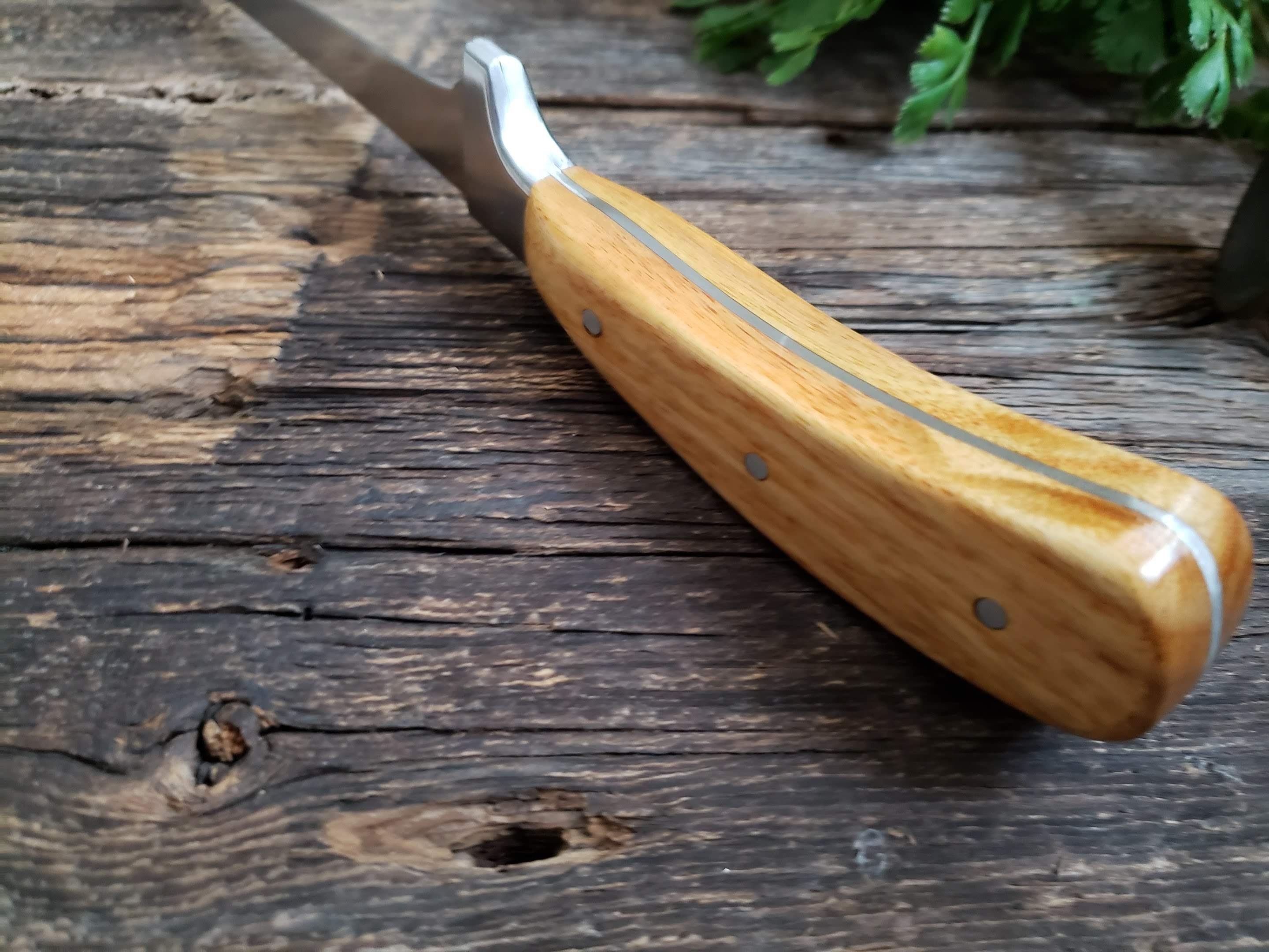 Fish Fillet Knife, Exotic Wood Handle, Goncalo Alves (tigerwood) - Etsy