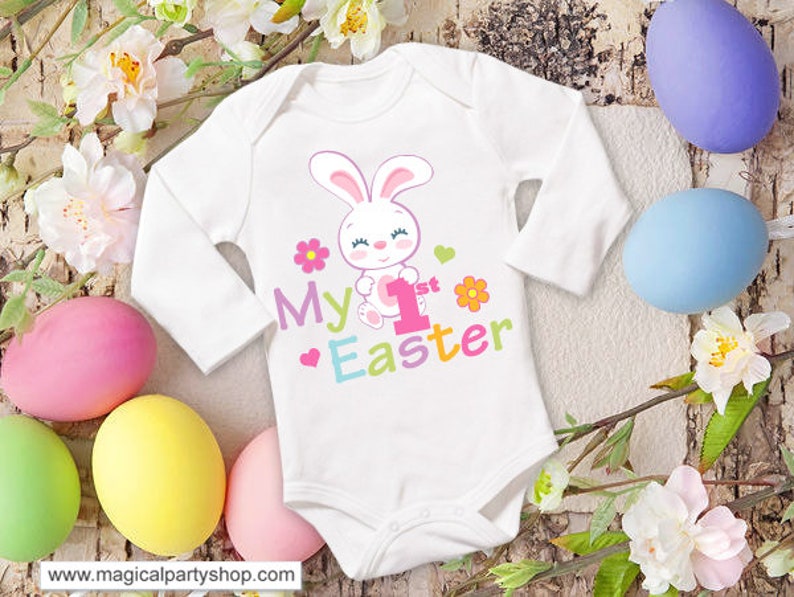 Easter Svg Digital File Baby First Easter Happy First Easter Bunny ...