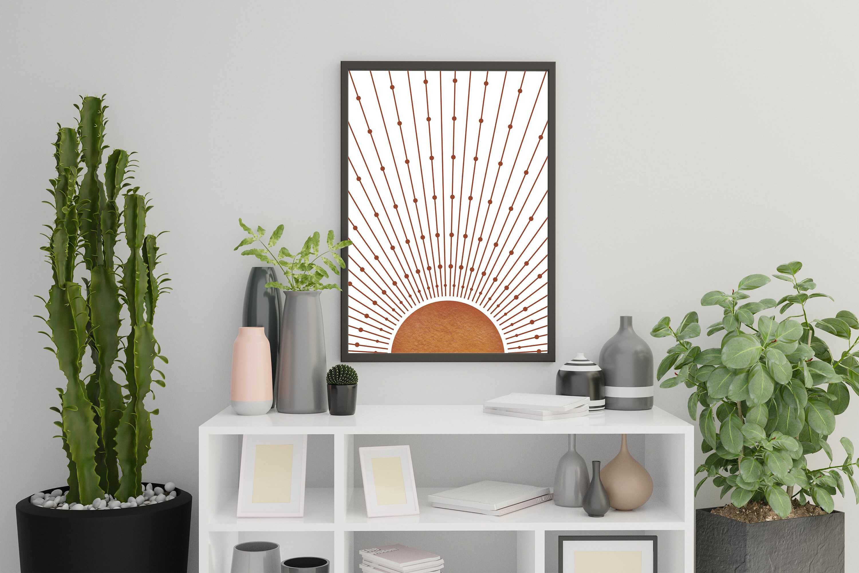 Sunlight Wall Decor, Sun Wall Decor, Sun Art Print, Sun Wall Art, Boho ...