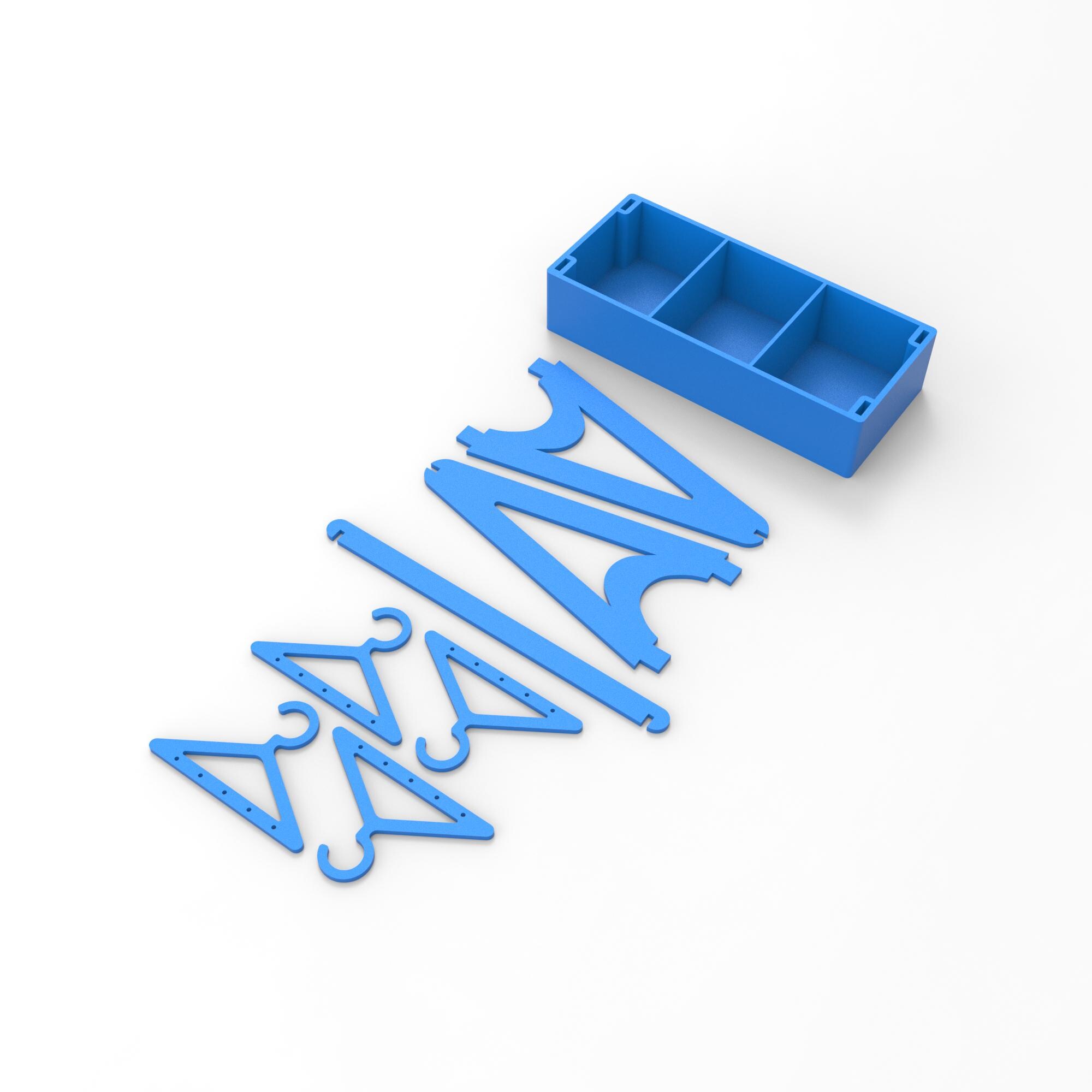 Earring Stand STL File, 3D Print Jewelry Hanger, Earring Hanger 3D ...