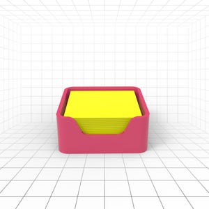 Note Holder 3D Printer File, Note Holder STL File, Paper Organizer, STL ...