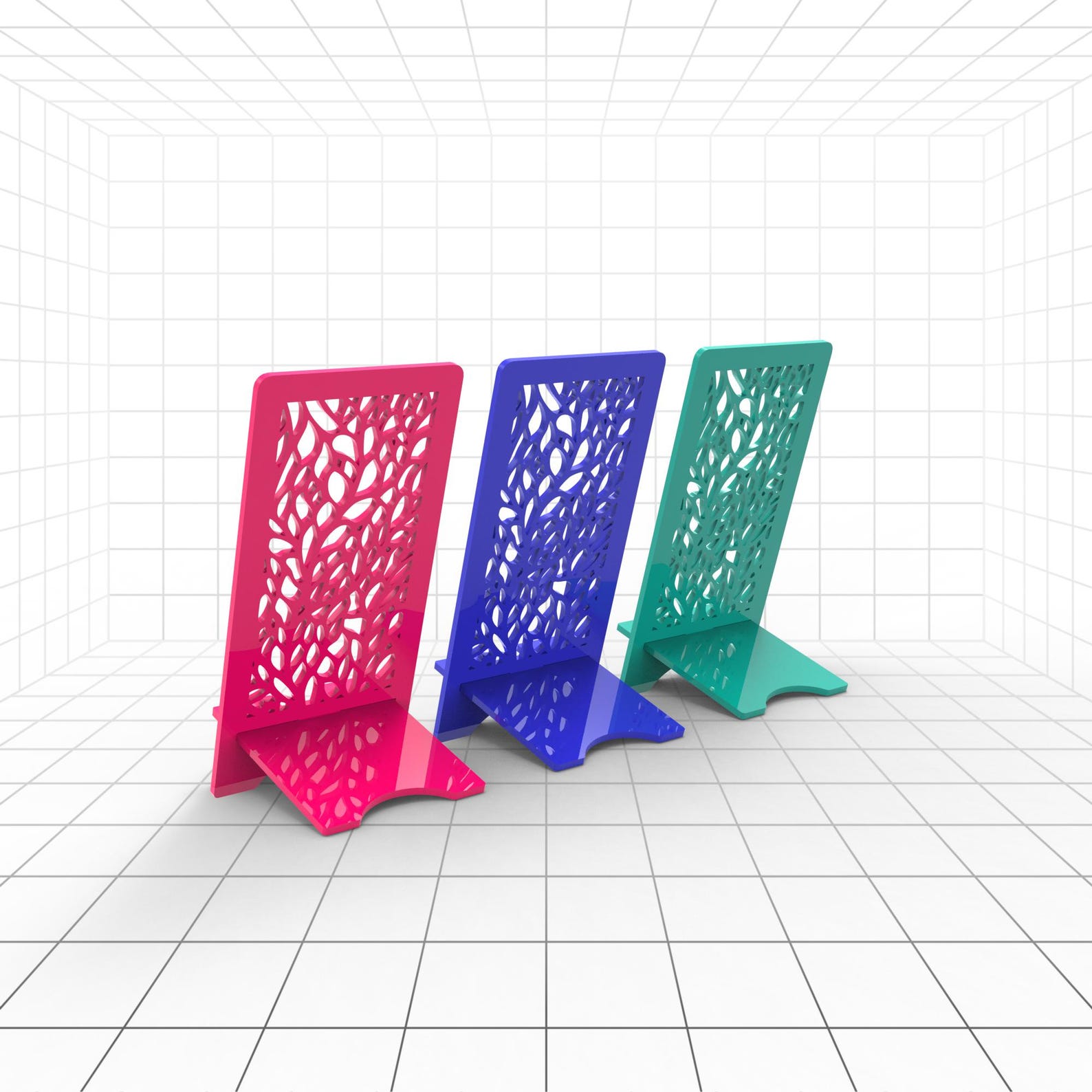 Phone Stand STL File, Phone Stand 3D Printer File, Phone Holder STL ...