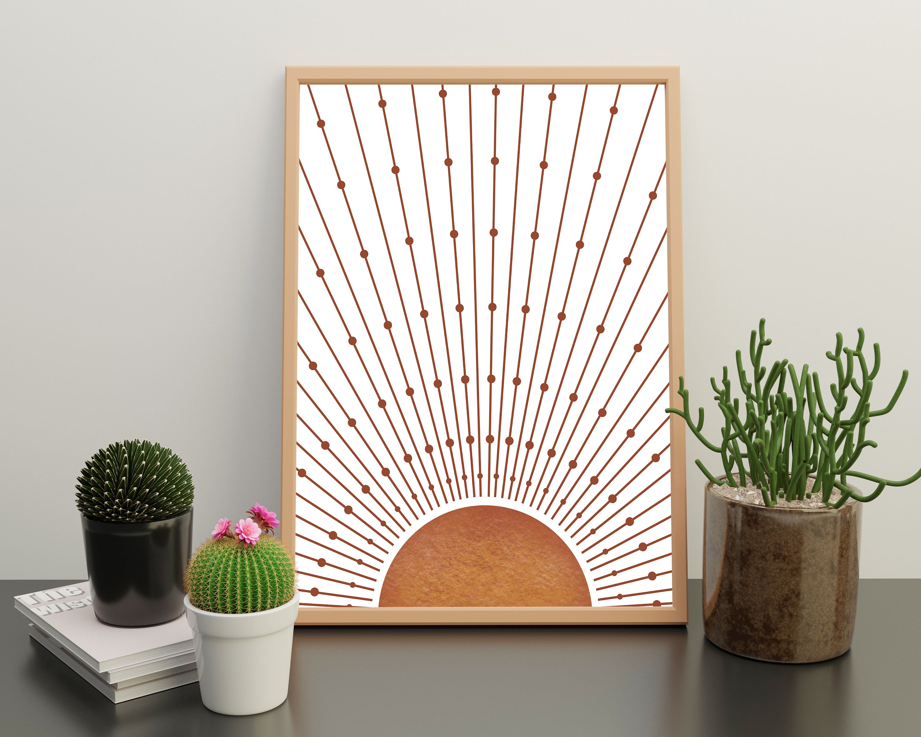 Sunlight Wall Decor, Sun Wall Decor, Sun Art Print, Sun Wall Art, Boho ...