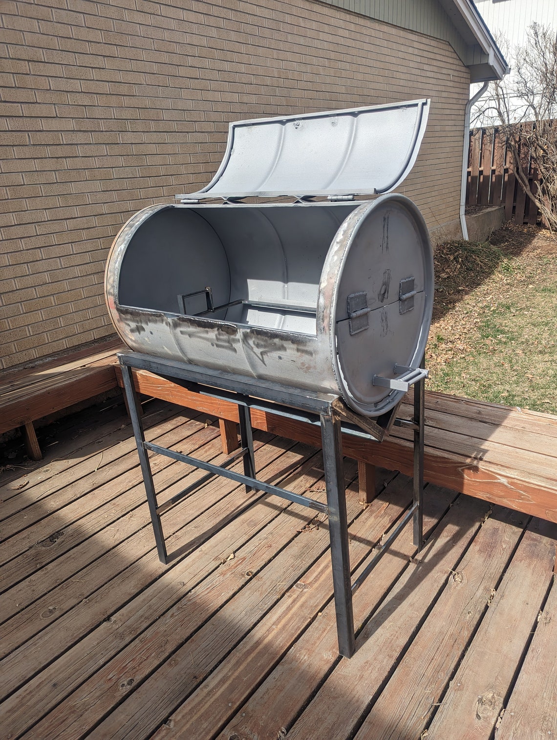 Custom Barrel-smoker - Etsy