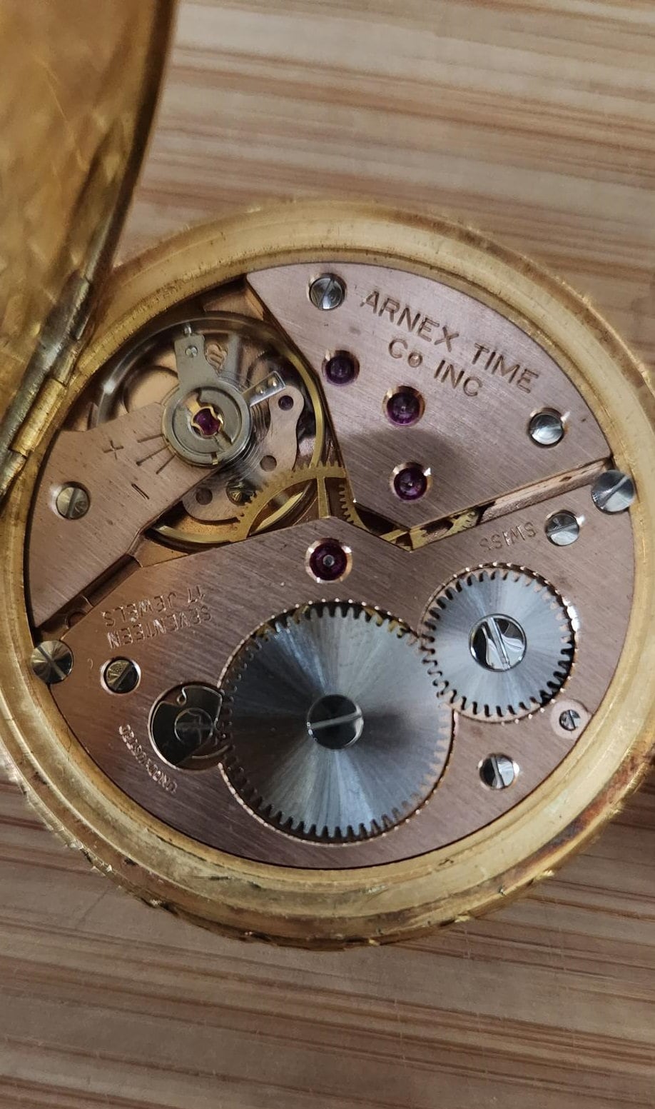 Vintage Arnex 17 Jewel Incabloc ancre De Precision - Etsy