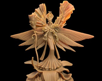 Fairy Dragon Fly 3D Printed Dungeons and Dragons Mini Dnd Miniature ...