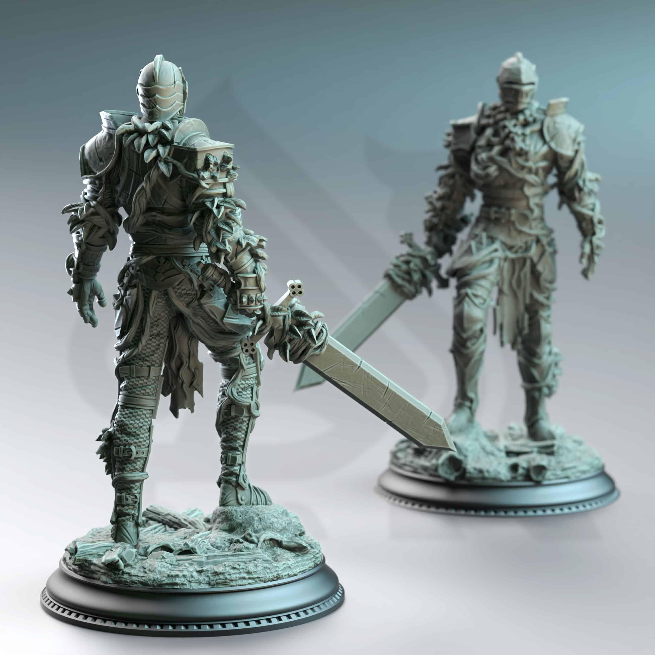 Forgotten Knights – Vine Possessed Armour | 3D Printed | Dungeons and ...