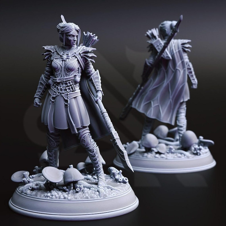 Drow Soldiers - Irinax's Chosen | 3D Printed | Dungeons and Dragons ...