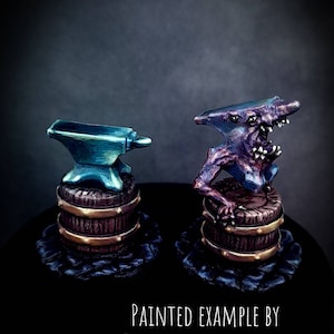 Object Mimics | 3D Printed | Dungeons and Dragons | Anvil | Mini | Dnd ...