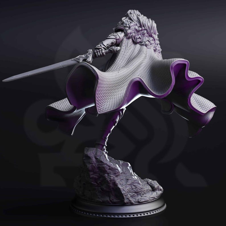 Morgana Lynch – Human Fighter | 3D Printed | Dungeons and Dragons ...