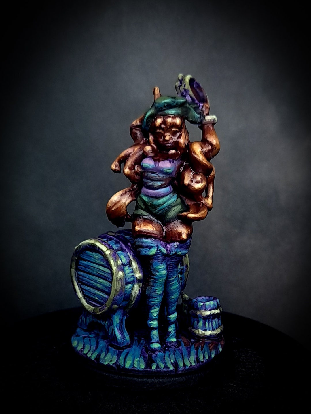 Jigelle, Plasmoid Bard | Painted | Dungeons and Dragons | Rogue | Mini ...