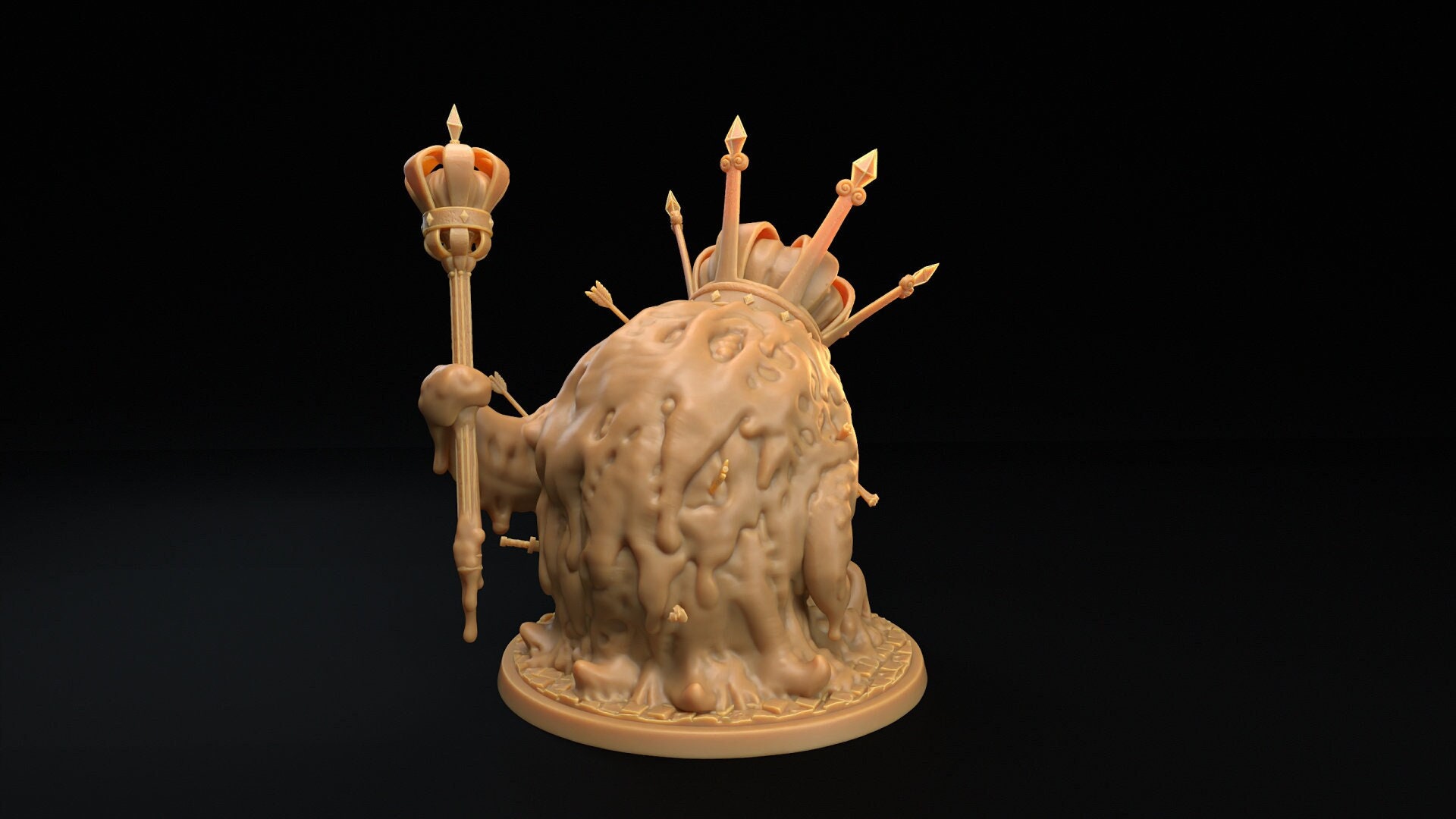 Ooze King | 3D Printed | Dungeons and Dragons | Mini | Dnd | Miniature ...