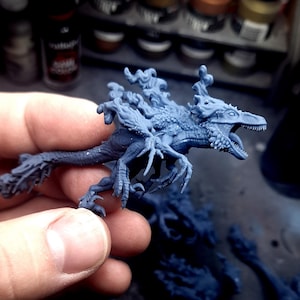 Shadowpteryx | 3D Printed | Dungeons and Dragons | Dinosaur | Raptor ...