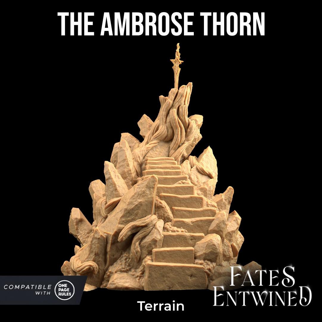 The Ambrose Thorn | 3D Printed | Dungeons and Dragons | Terrain | Fairy ...