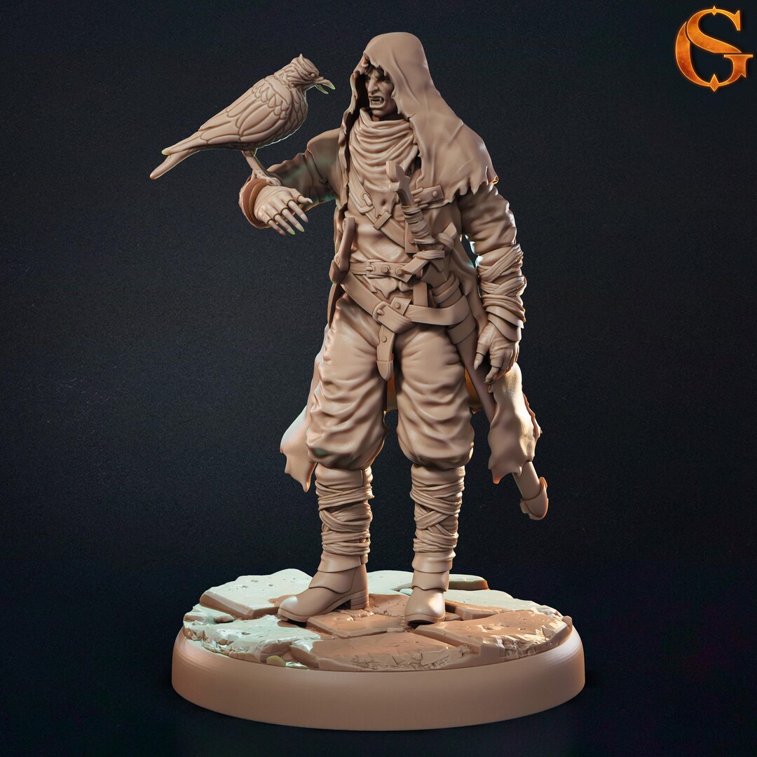 Ravak Darkcaller, Vampire Ranger | 3D Printed | Rogue | Mini ...