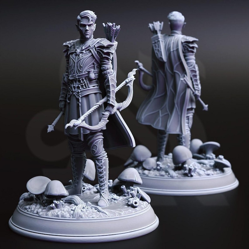 Drow Soldiers - Irinax's Chosen | 3D Printed | Dungeons and Dragons ...