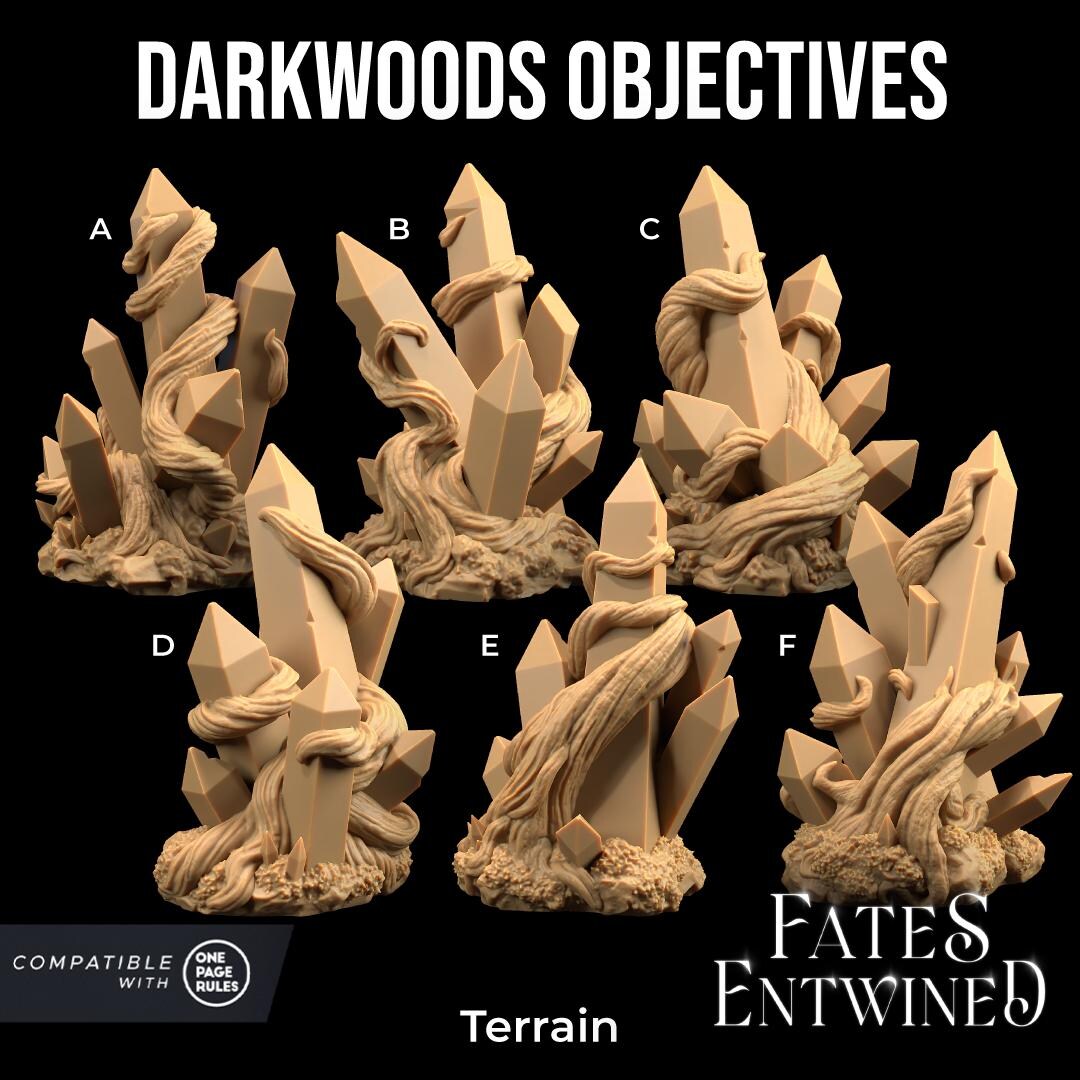 Darkwoods Objectives | 3D Printed | Dungeons and Dragons | Terrain ...
