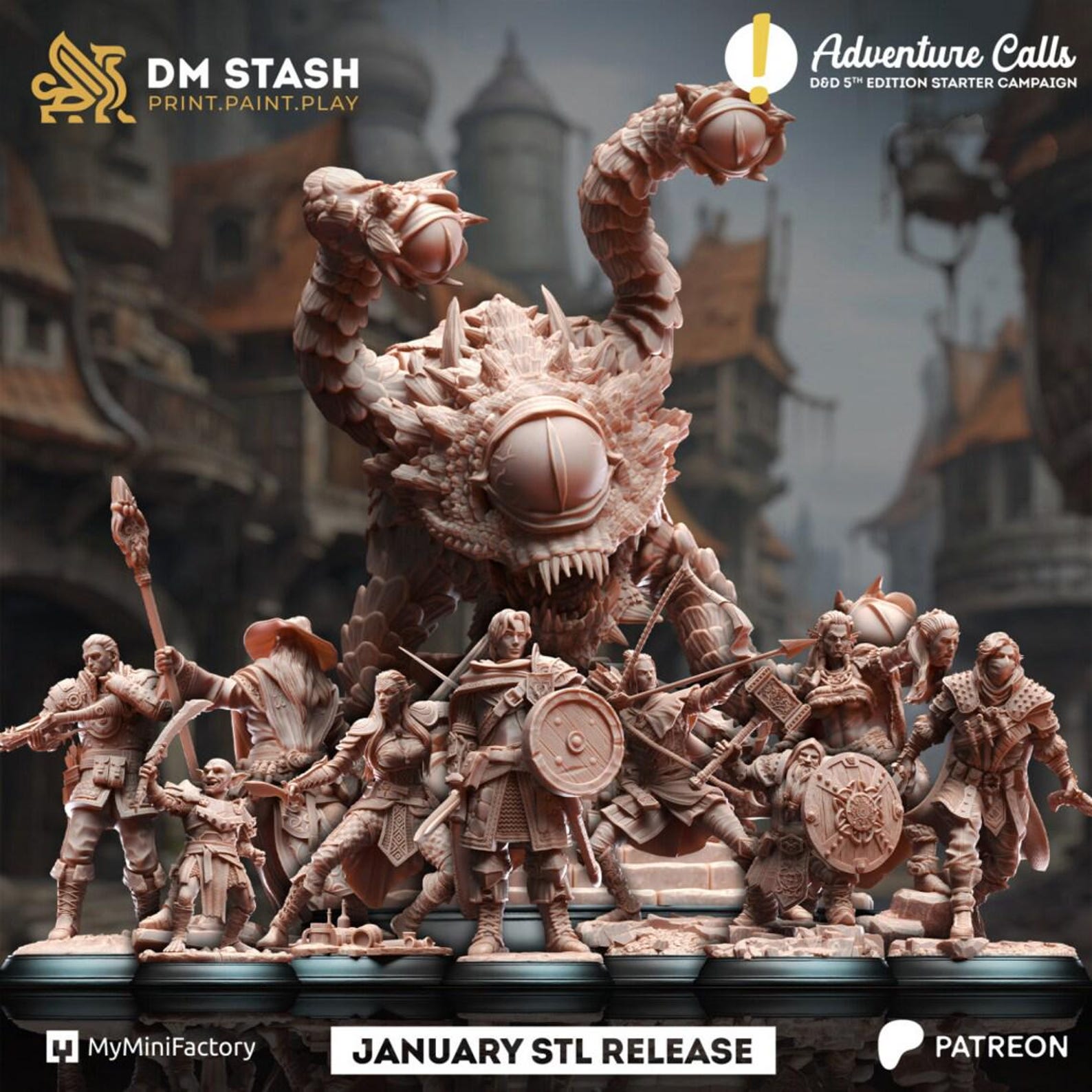 Artemis of Canos – Wizard of Guidance | 3D Printed | Dungeons and ...